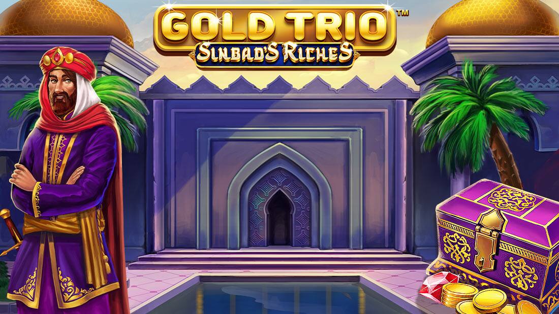 Gold Trio Sinbad's Riches Slot Online | 150 Free Spin | AdmiralBet
